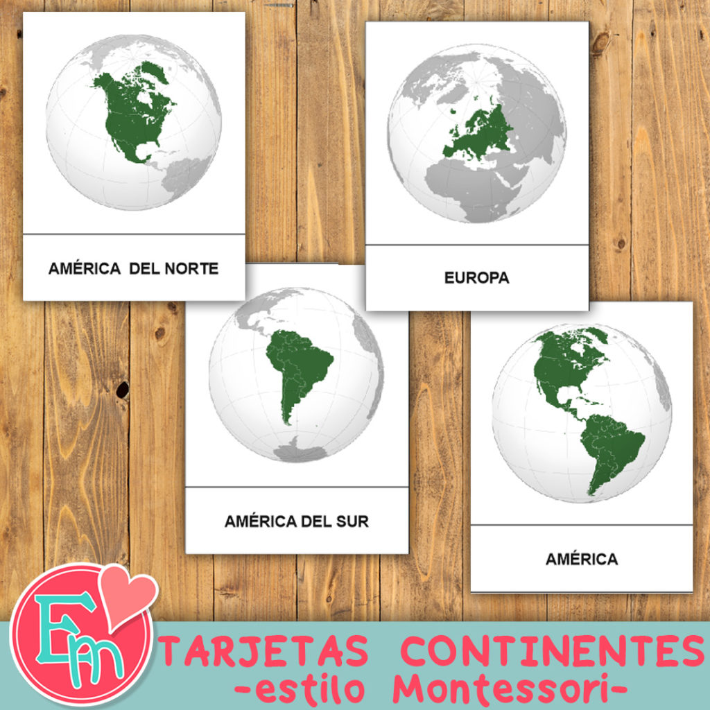 ESTUDIO DE CONTINENTES - Educativos