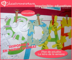 LA LETRA DE LA SEMANA - Educativos