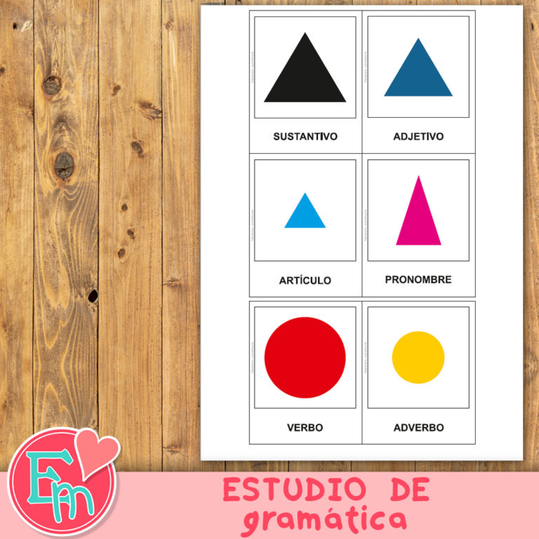 SÍMBOLOS GRAMATICALES MONTESSORI - Educativos